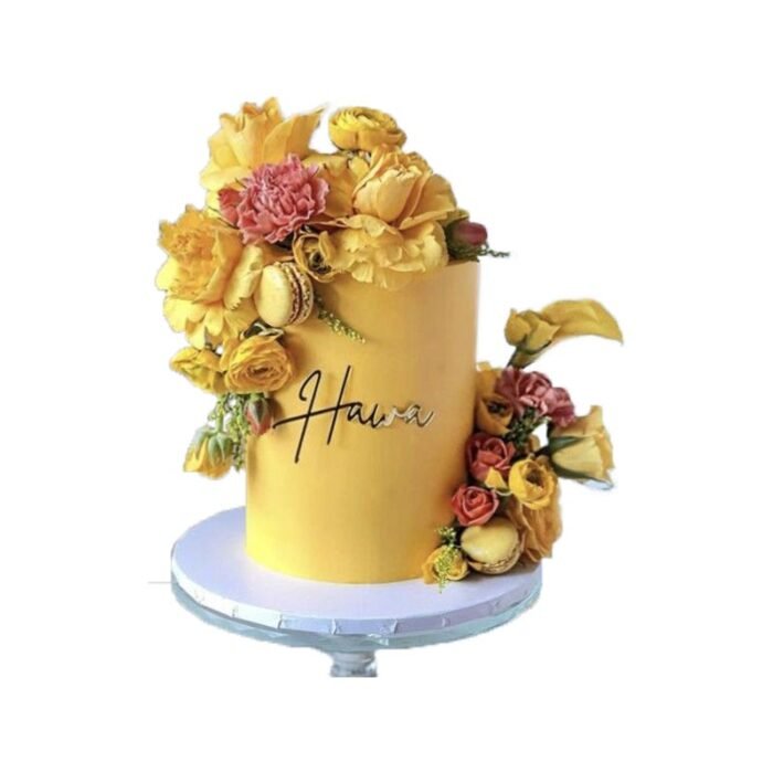 Yellow Theme Cake - Mister Berry