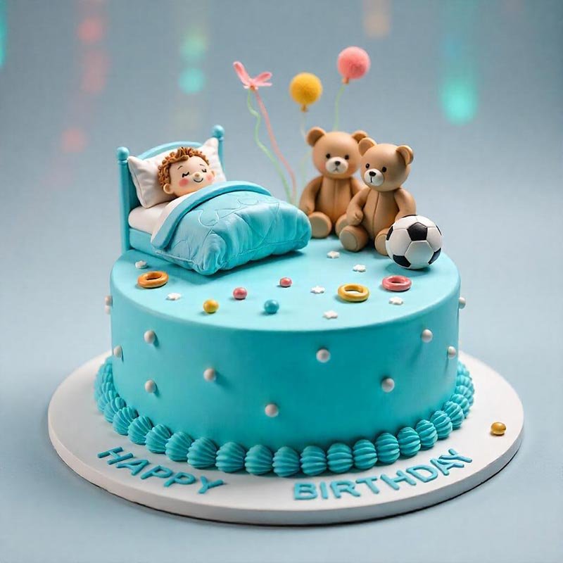 Teddy Bear Cake - 2 - Mister Berry - Best Cake Shop in Dubai