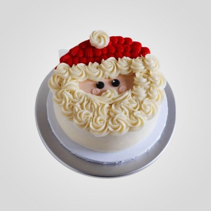 Santa Claus face cake | Cute Holiday Cake Order Dubai